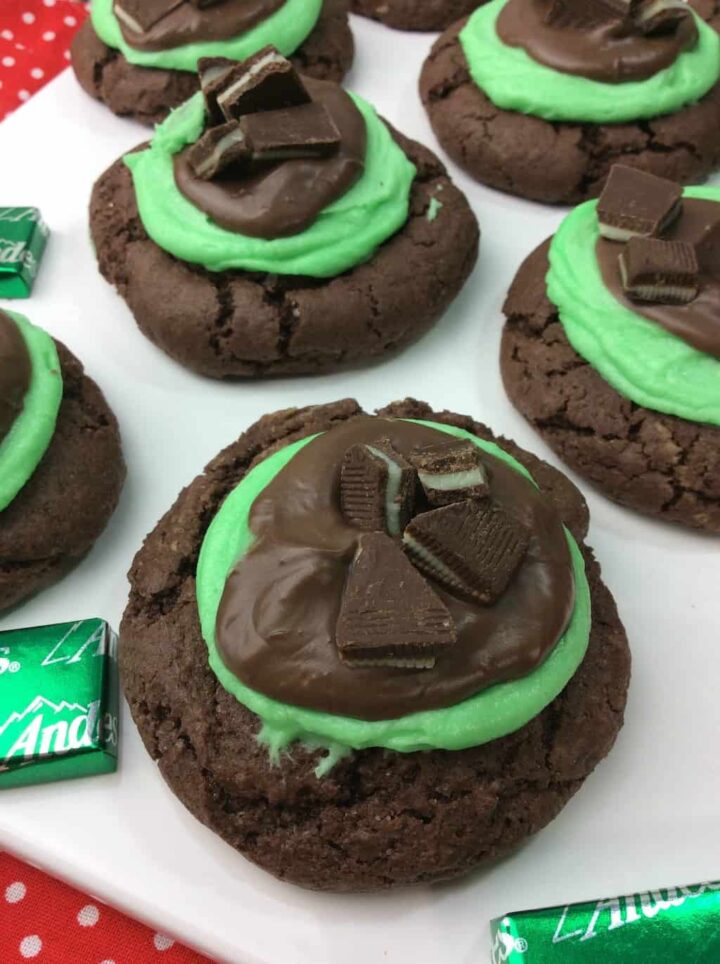 Andes Mint Grasshopper Cookie - Dine Dream Discover
