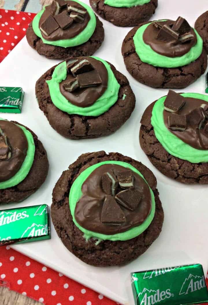 Andes Mint Grasshopper Cookie