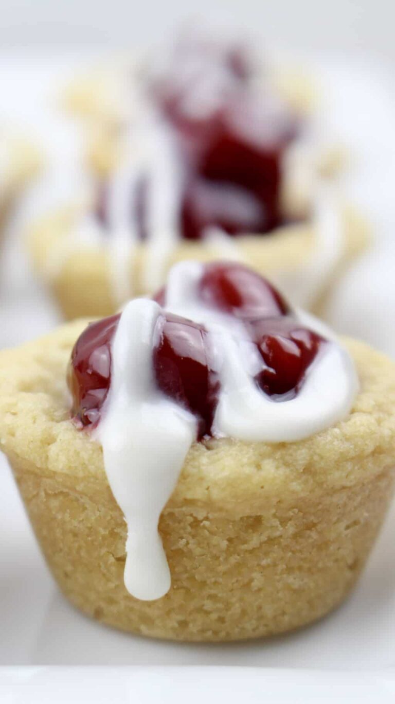 CHERRY PIE COOKIE CUPS RECIPE