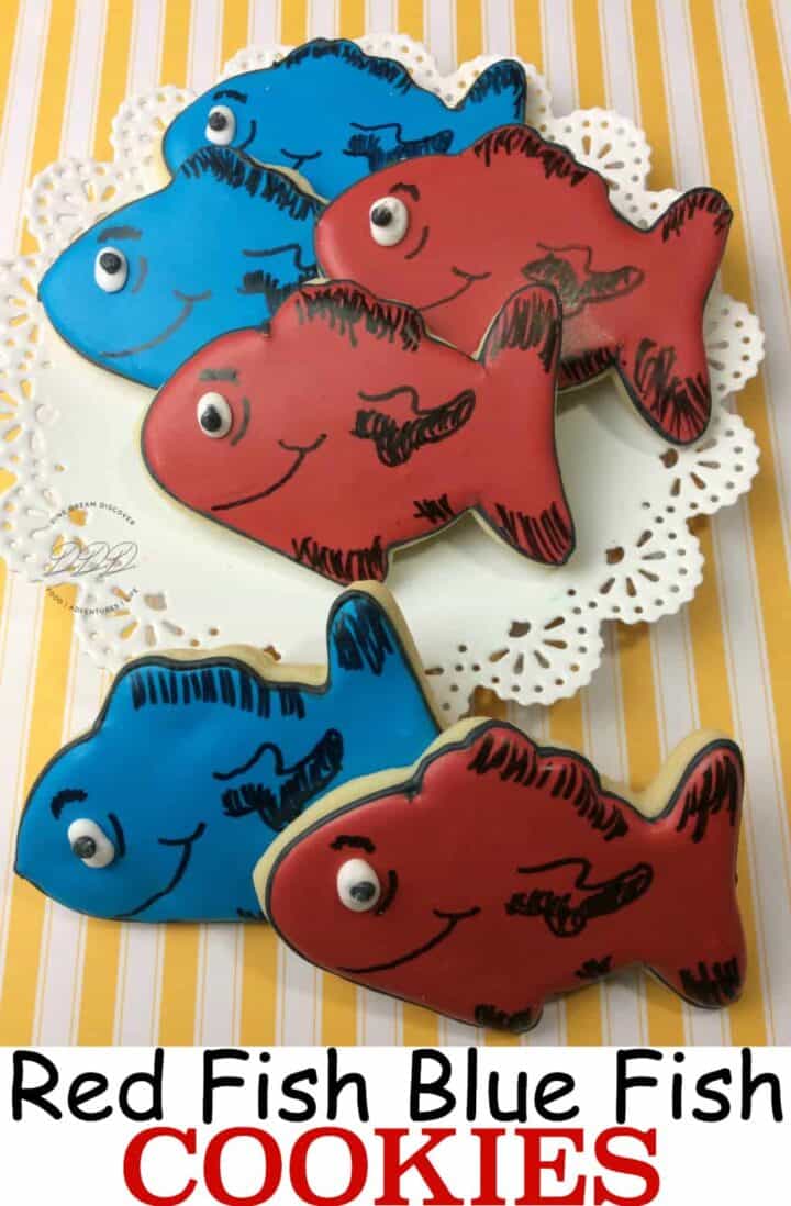 RED FISH BLUE FISH DR SEUSS COOKIE RECIPE