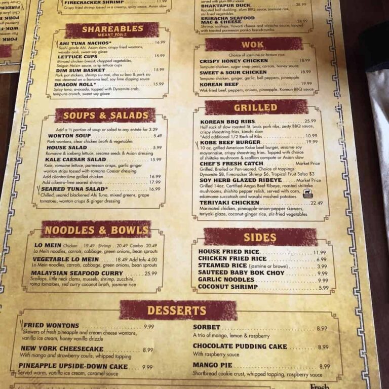 Disney Parks Dining Experiences