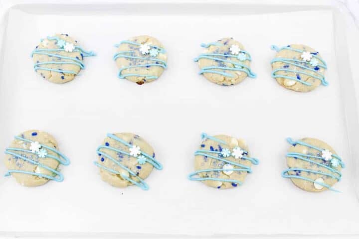 FROZEN Blizzard Cookies Recipe - Dine Dream Discover