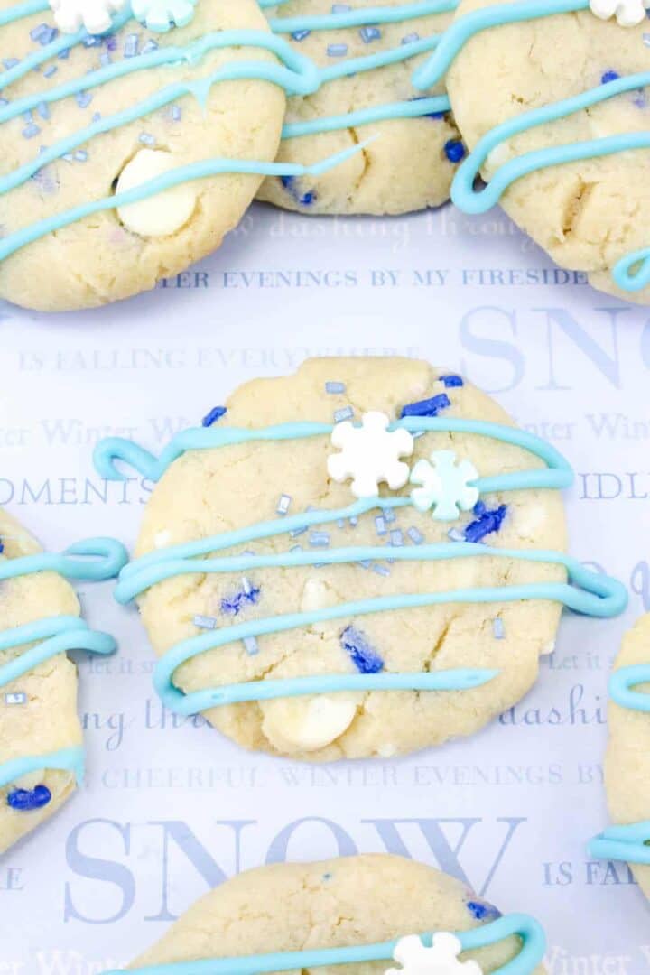 FROZEN Blizzard Cookies Recipe - Dine Dream Discover