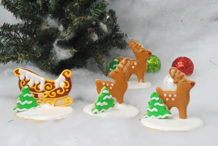 Santas Sleigh Sugar Cookies