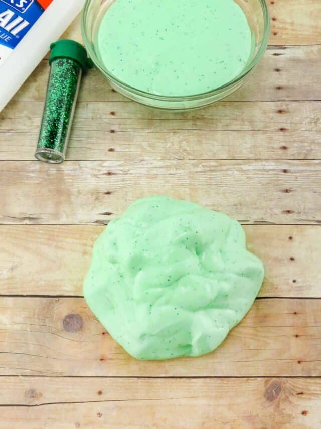 Homemade Glitter Gak - Dine Dream Discover