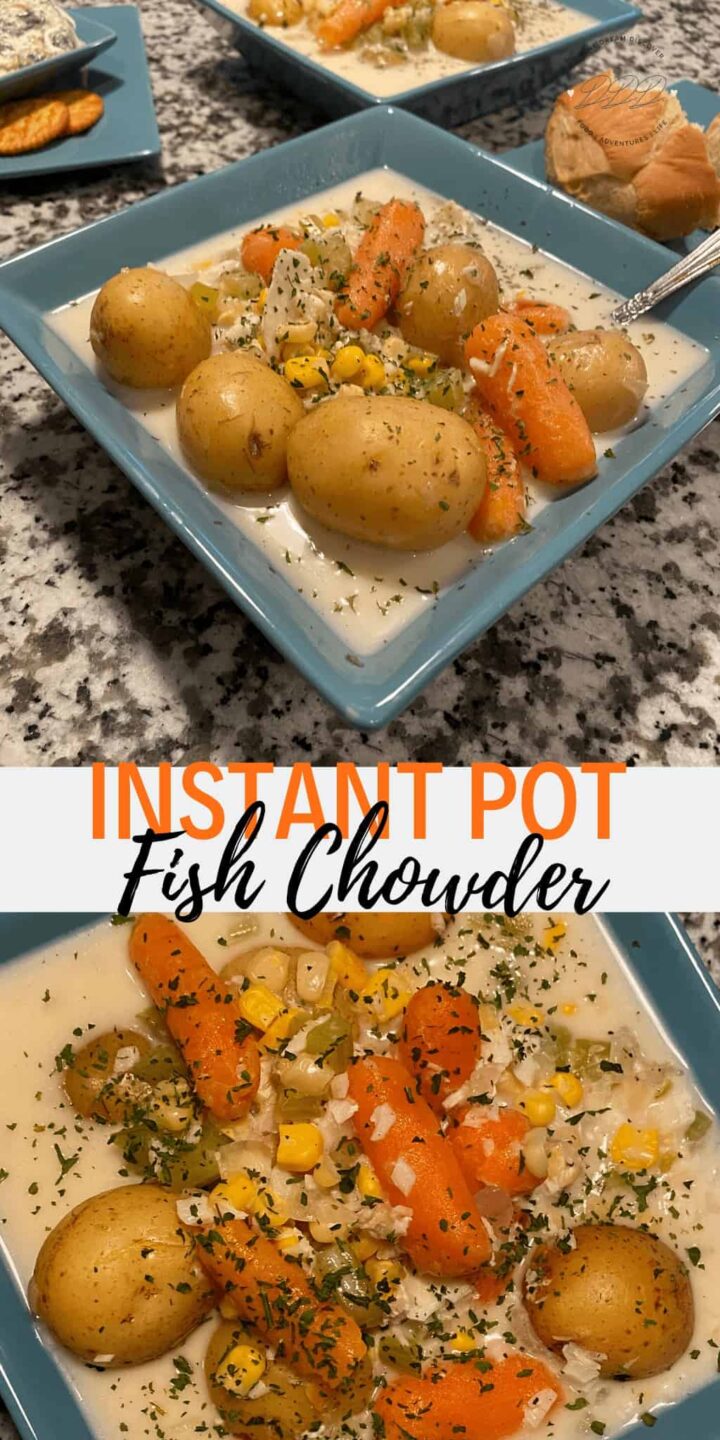 Instant Pot Fish Chowder | Dine Dream Discover