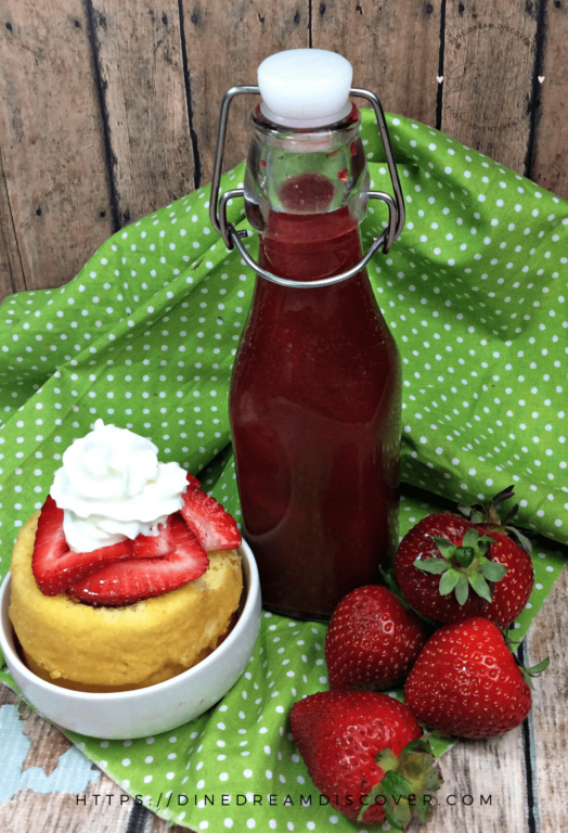 Strawberry Shortcake Liquor - Dine Dream Discover