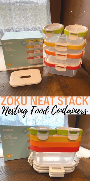 ZOKU Neat Stack Nesting Food Storage Containers Giveaway (ends 2/25)