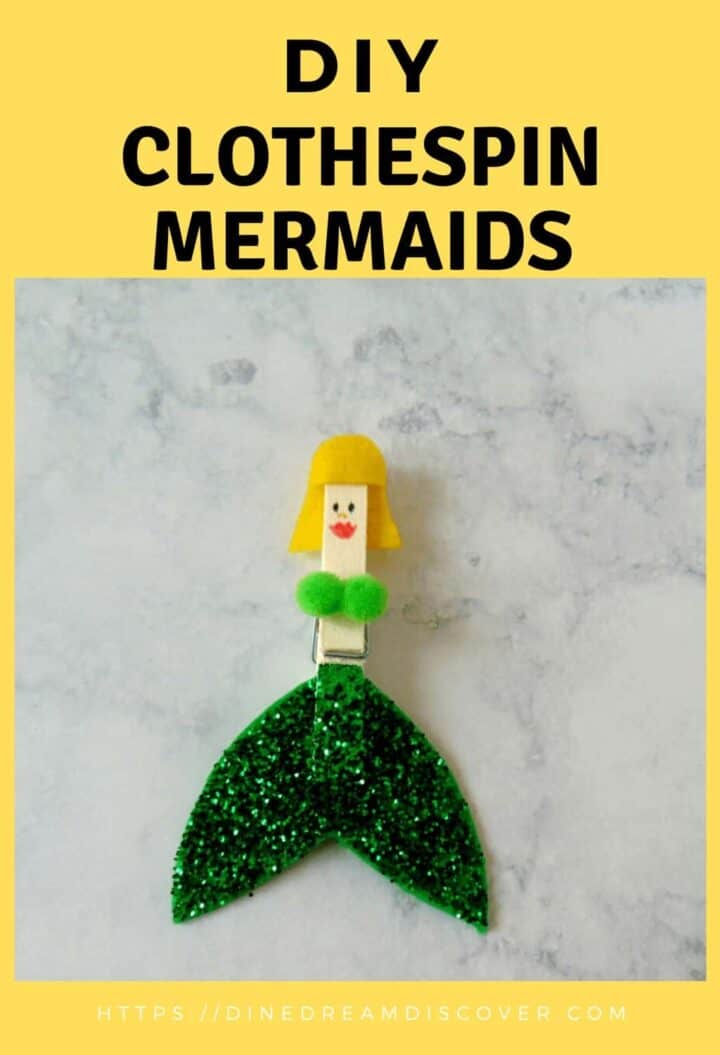 Clothespin Mermaids Craft
