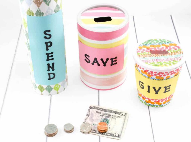 DIY Kids Money Banks