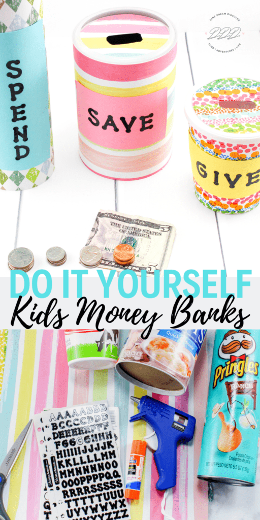 DIY Kids Money Banks - Dine Dream Discover