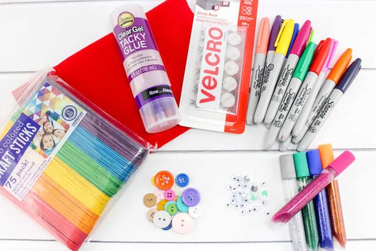 Popsicle Stick Snake Craft Mix-N-Match