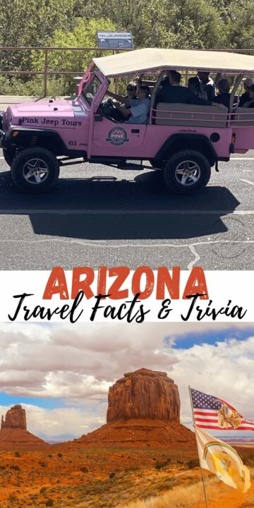 Arizona Travel Facts Trivia | Dine Dream Discover