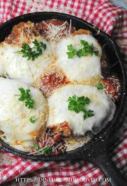 Cast Iron Skillet Chicken Parmesan Recipe