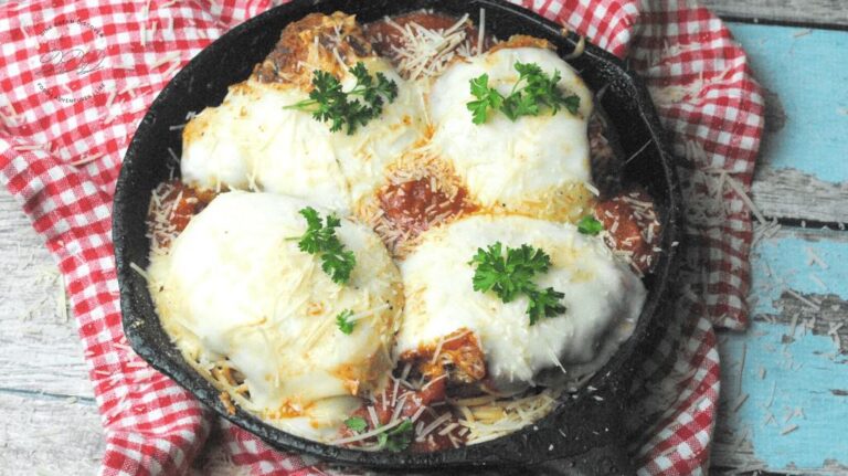 Cast Iron Skillet Chicken Parmesan Recipe