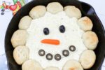Cheesy Snowman Dip Recipe - Dine Dream Discover