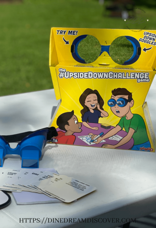 Upside Down Challenge Game - Dine Dream Discover