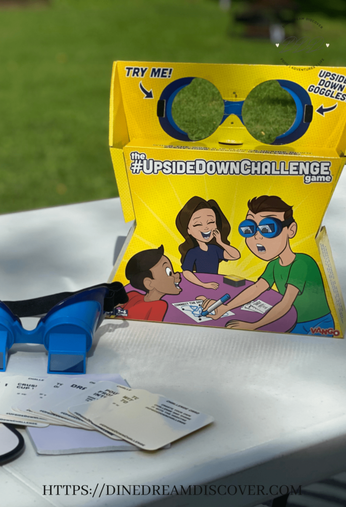 Upside Down Challenge Game - Dine Dream Discover