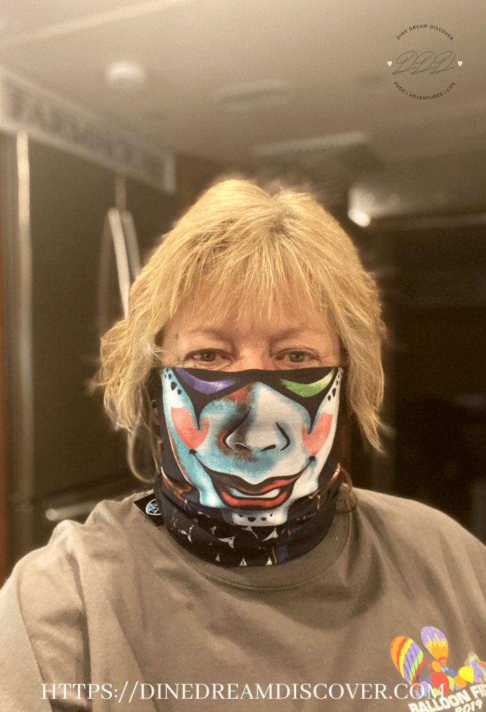 Cool Face Masks and Multi Use Shields - Dine Dream Discover