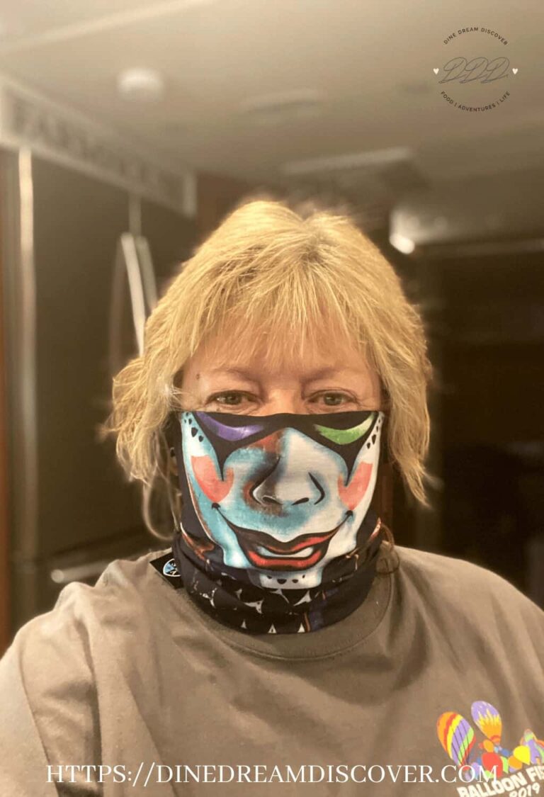 Cool Face Masks and Multi Use Shields - Dine Dream Discover