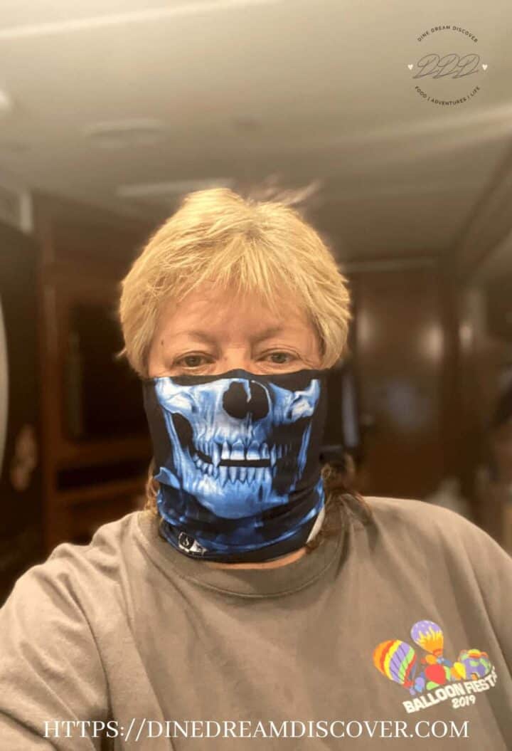 Cool Face Masks and Multi Use Shields - Dine Dream Discover