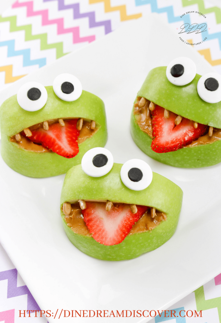 Easy Apple Monsters Recipe - Dine Dream Discover