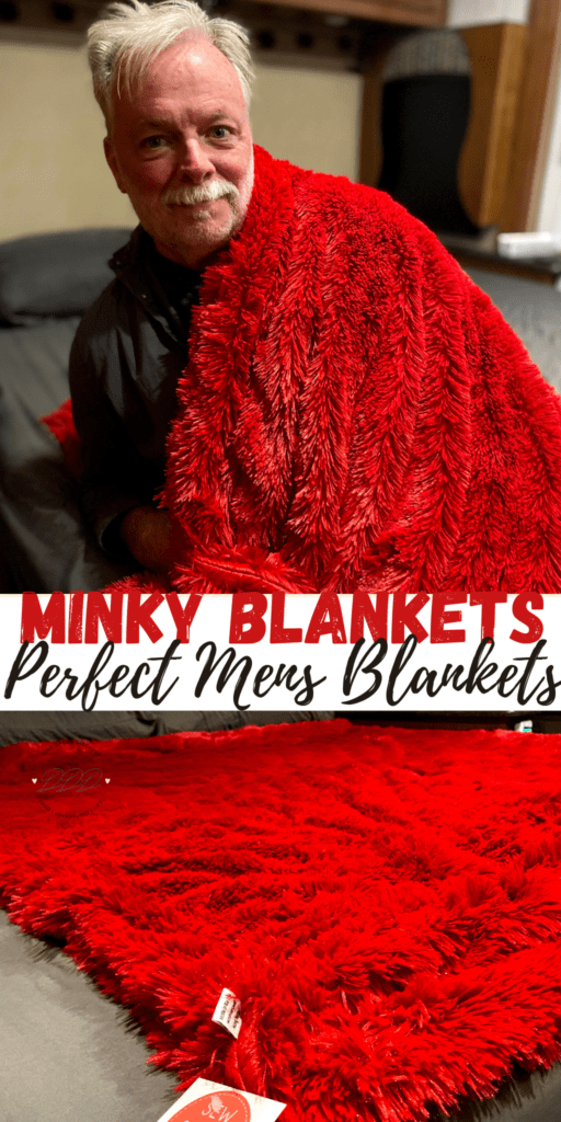 Mens Blankets - Perfect Minky Throw Blankets - Dine Dream Discover