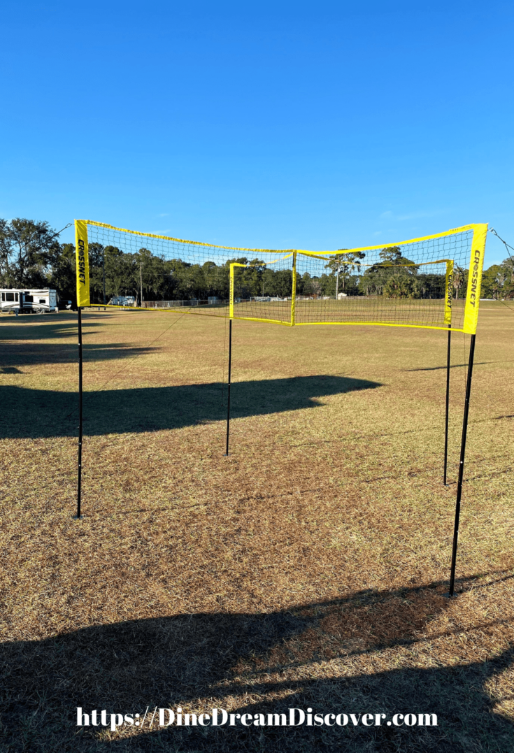 CROSSNET - The New Volleyball Game | Dine Dream Discover