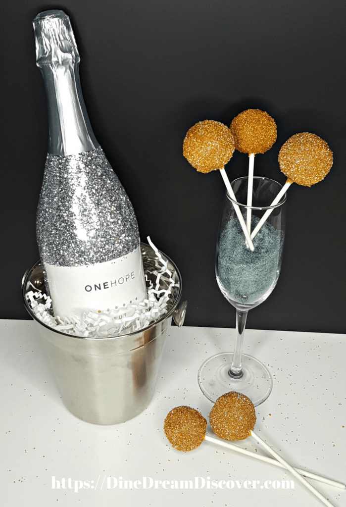 Champagne Cake Pops Recipe | Dine Dream Discover