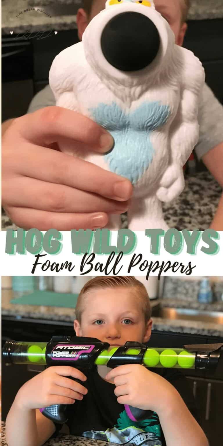 Hog Wild Toys Foam Ball Poppers - Dine Dream Discover