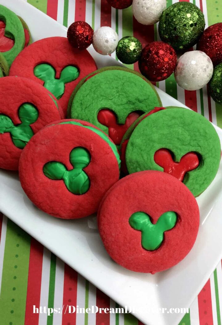Mickey Mouse Sandwich Cookies Recipe