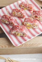 Salami Roll Ups Recipe WW 2 Points - Dine Dream Discover