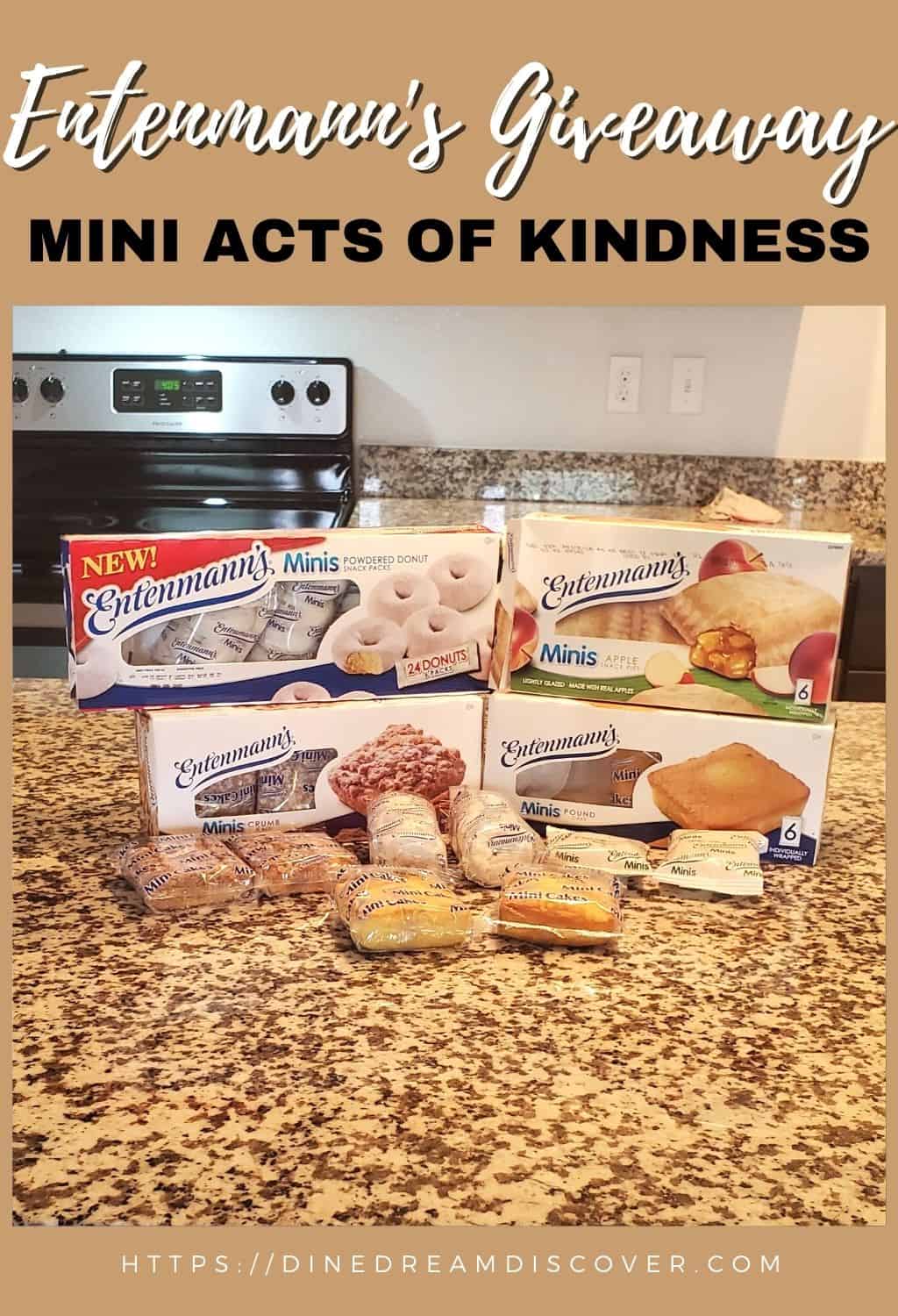 Entenmann's® Mini Acts of Kindness 5K Giveaway - Dine Dream Discover