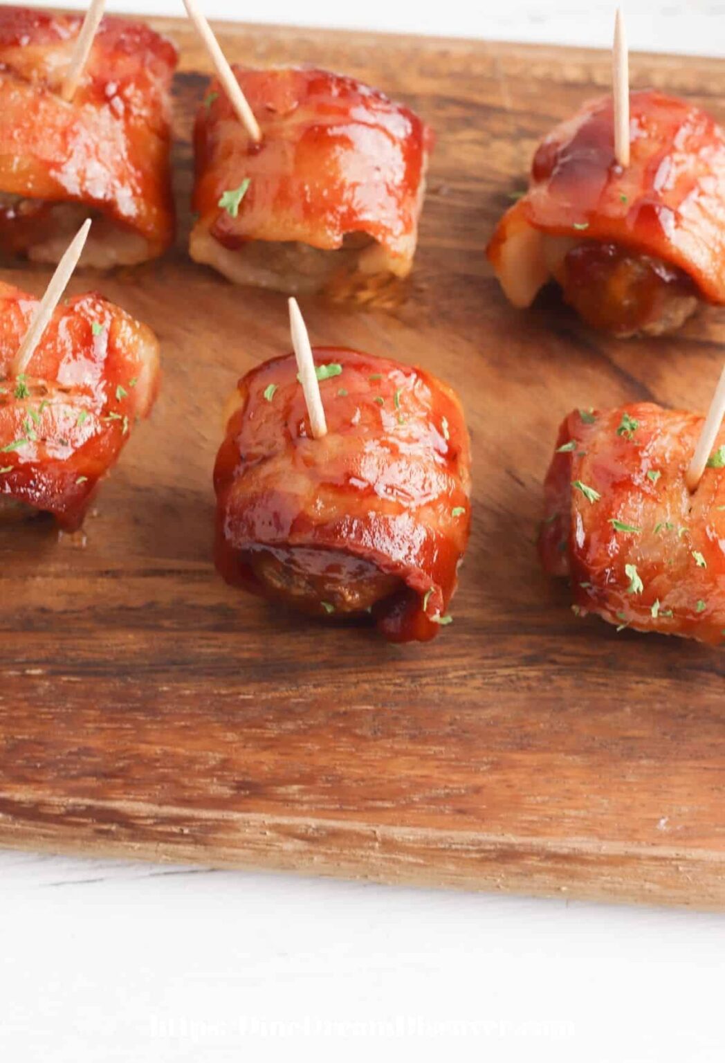 Bacon Wrapped Meatballs Recipe - Dine Dream Discover