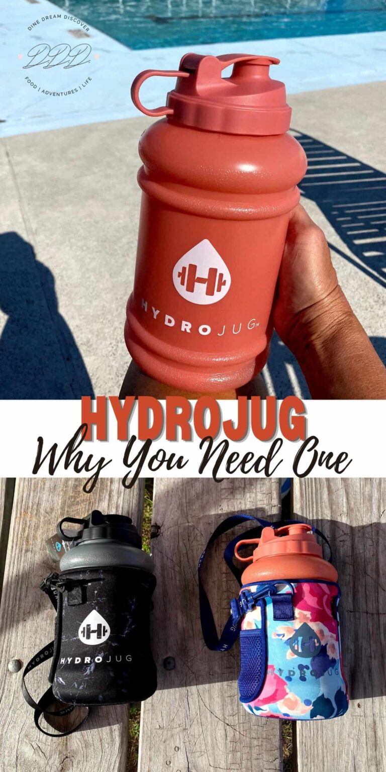 HydroJug Reasons You Need One | DINE DREAM DISCOVER