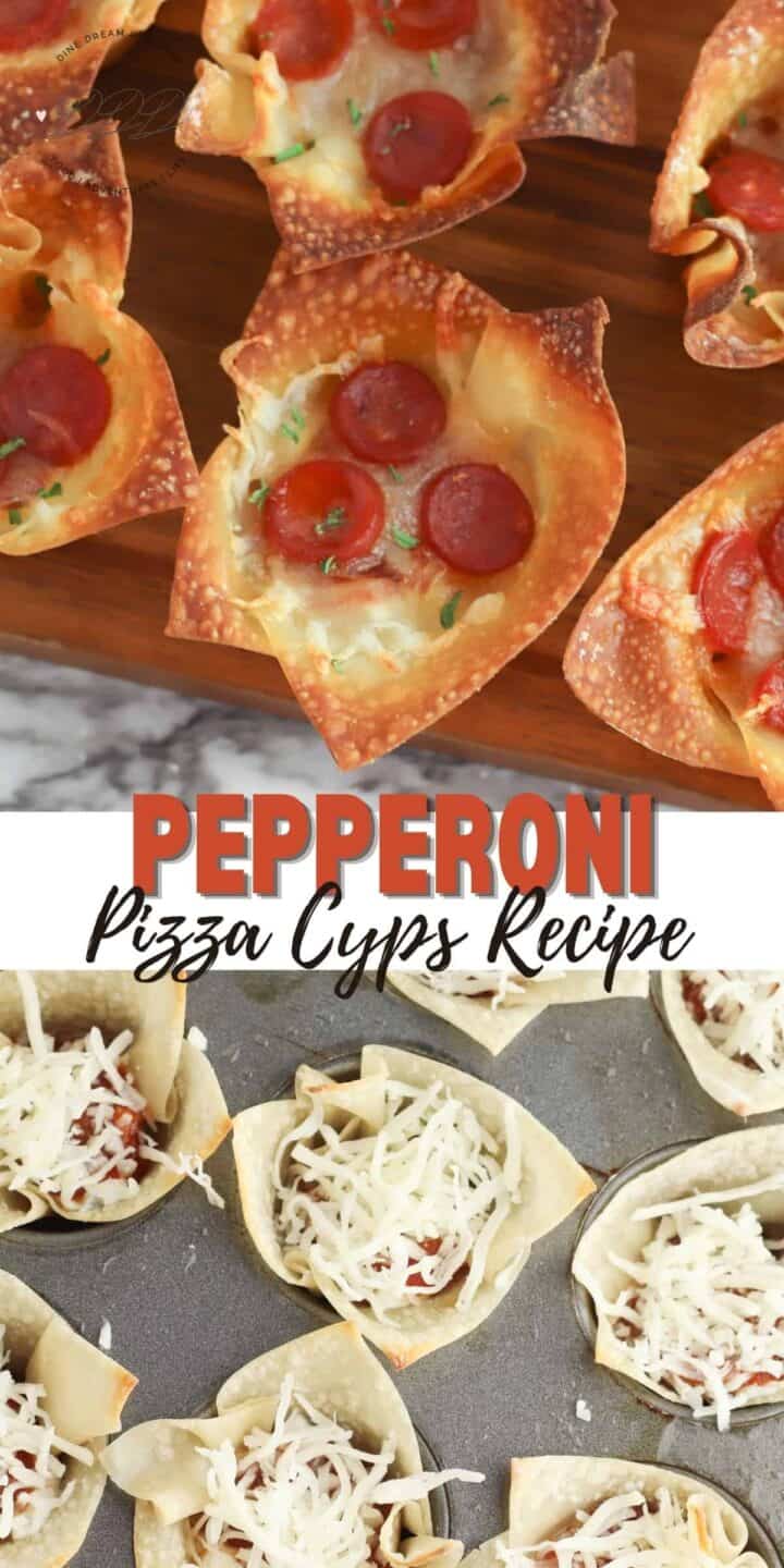 Pepperoni Pizza Cups