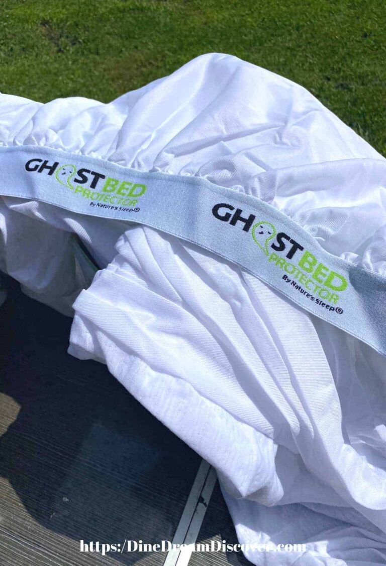 GhostBed Memory Foam Mattress Protector - Dine Dream Discover