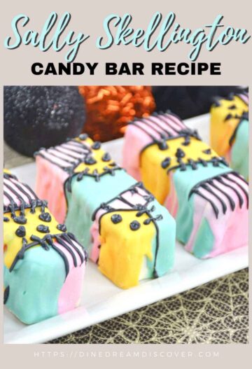 Sally Nightmare Before Christmas Candy Bar Recipe - Dine Dream Discover