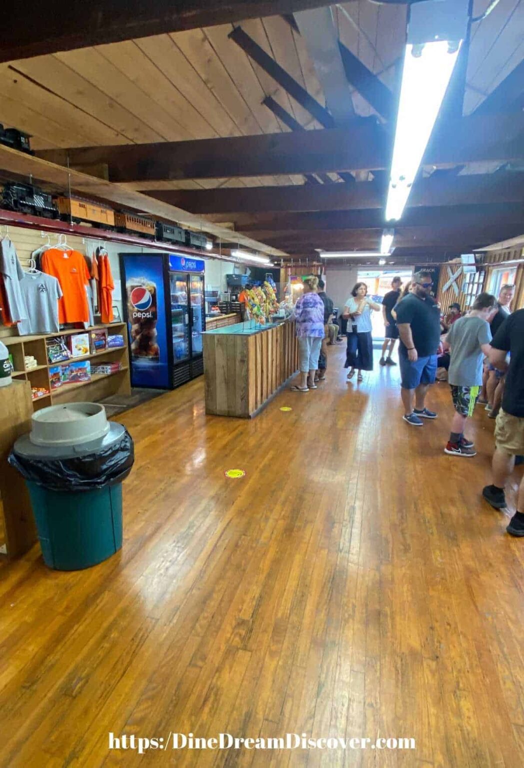 Step back in time aboard the Attica Arcade Railroad Train