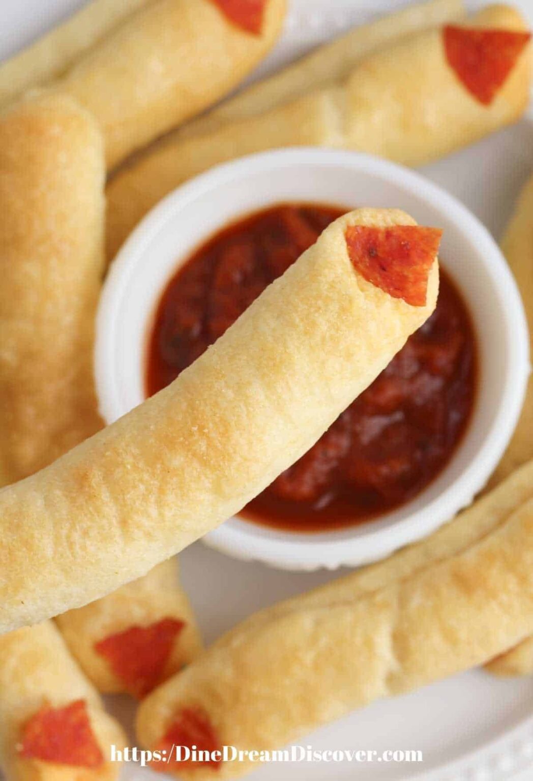 Halloween Witch Finger Breadsticks