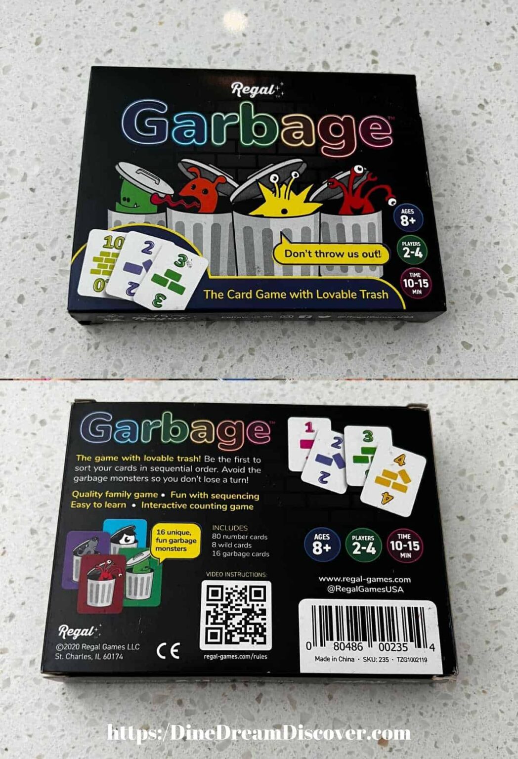 Regal Games Mega Pack Family Card Games - Dine Dream Discover