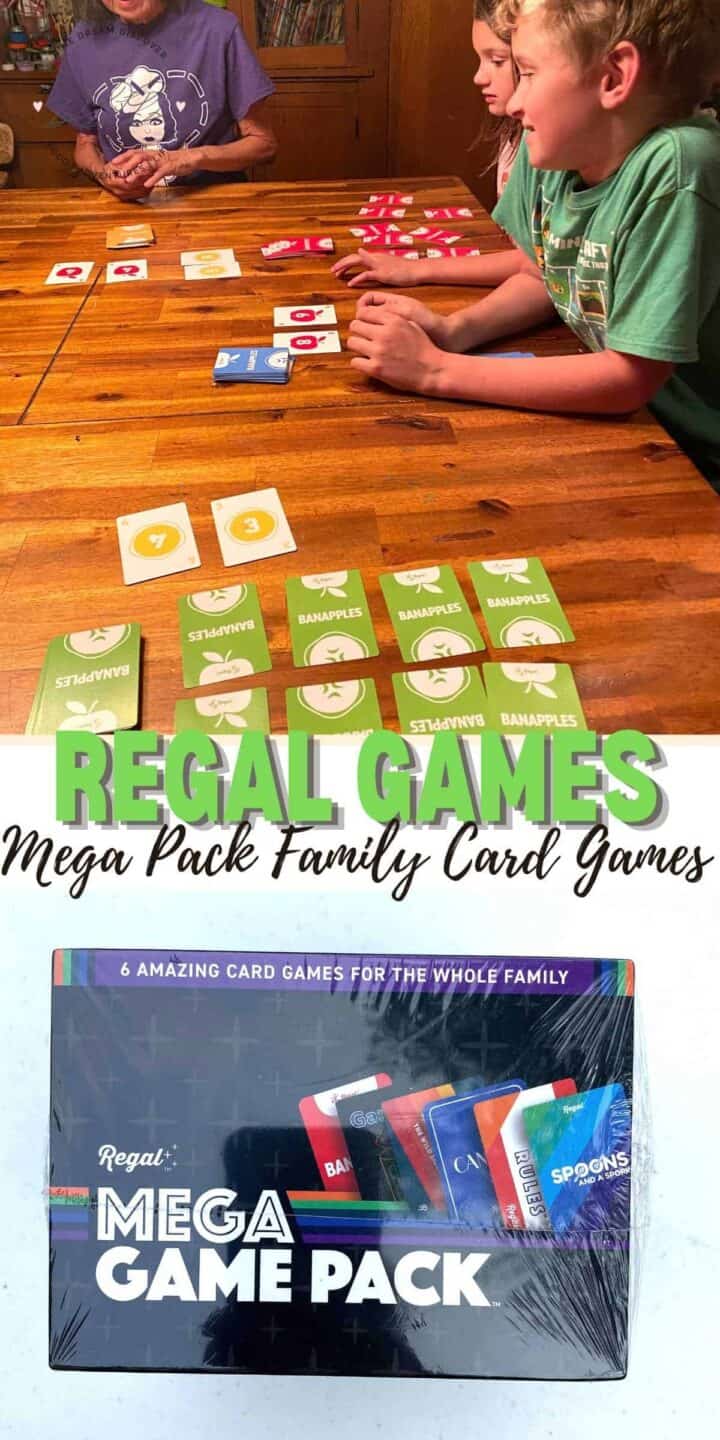 Regal Games Mega Pack Family Card Games - Dine Dream Discover