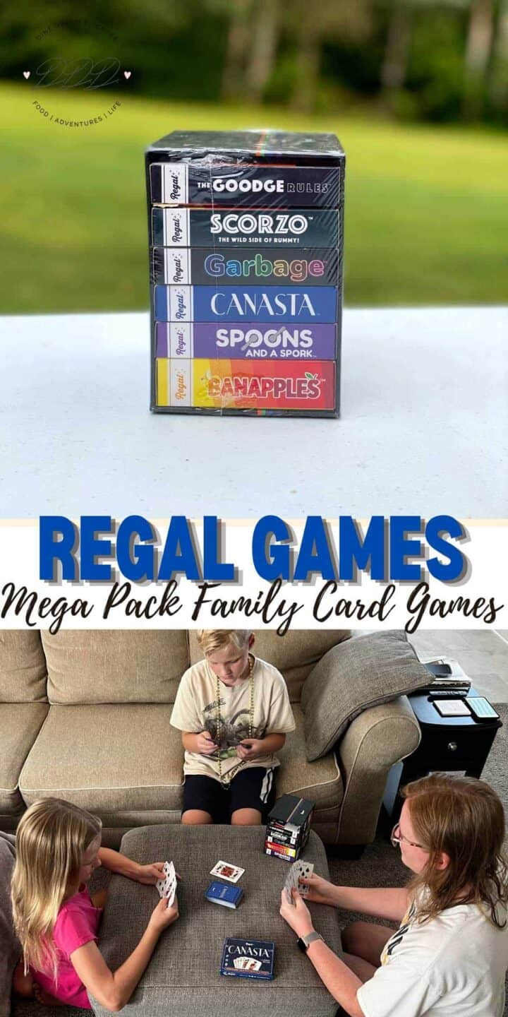 Regal Games Mega Pack Family Card Games - Dine Dream Discover