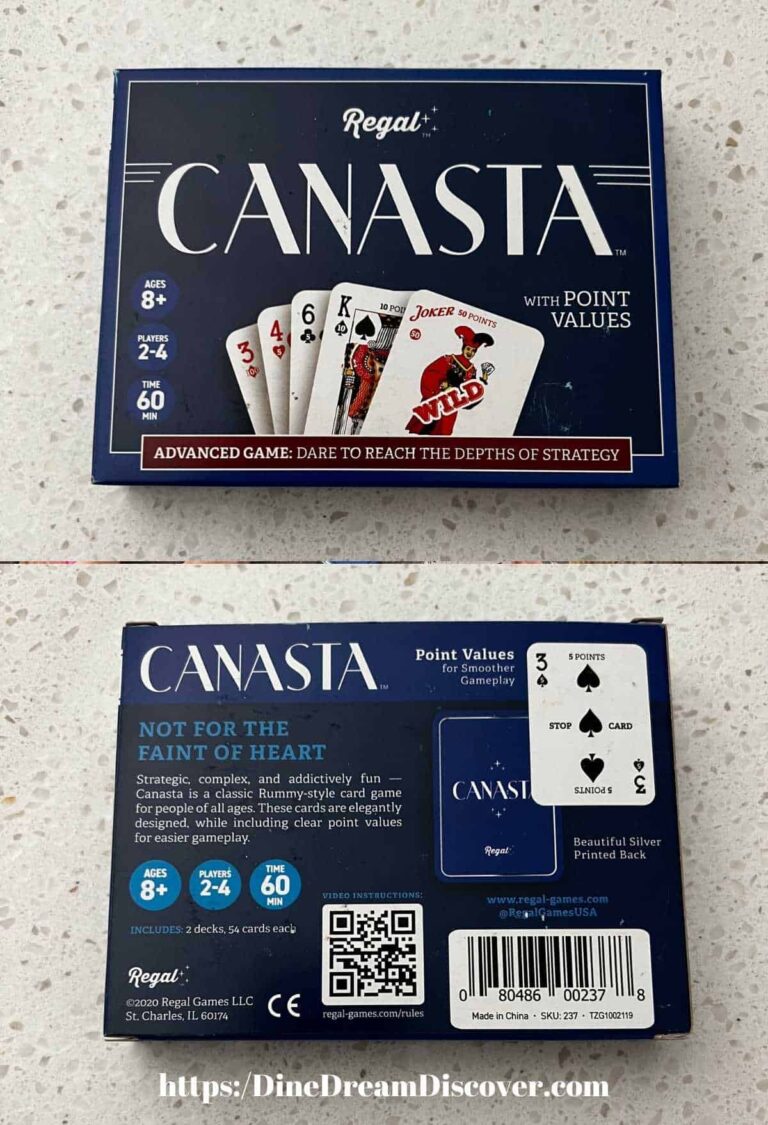 Regal Games Mega Pack Family Card Games - Dine Dream Discover