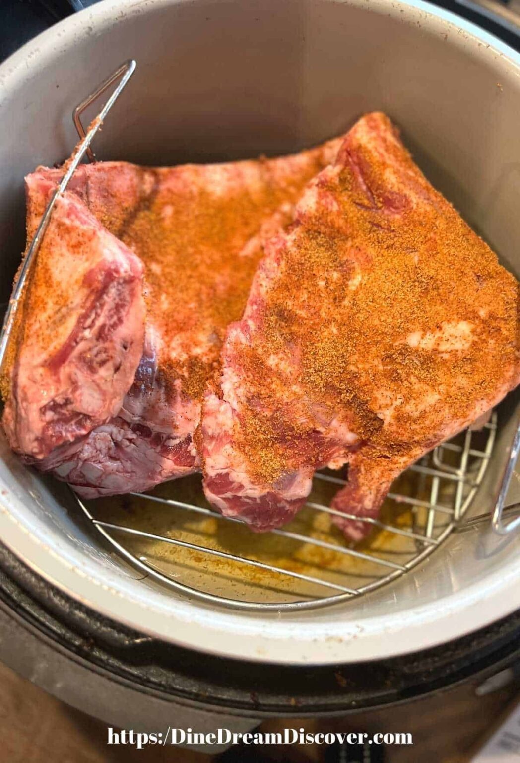 Instant Pot Pork Ribs Recipe - Dine Dream Discover