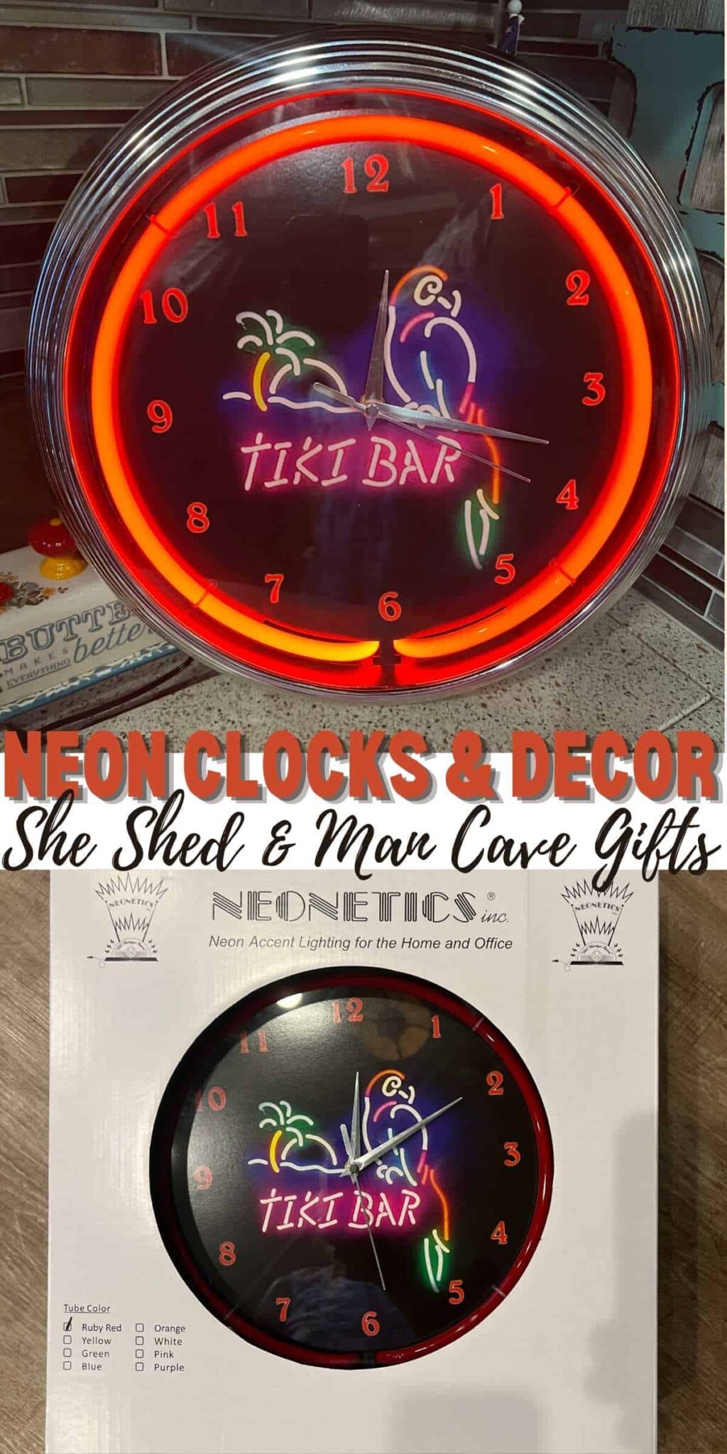 She Shed Neon Decor and Man Cave Gifts - Dine Dream Discover