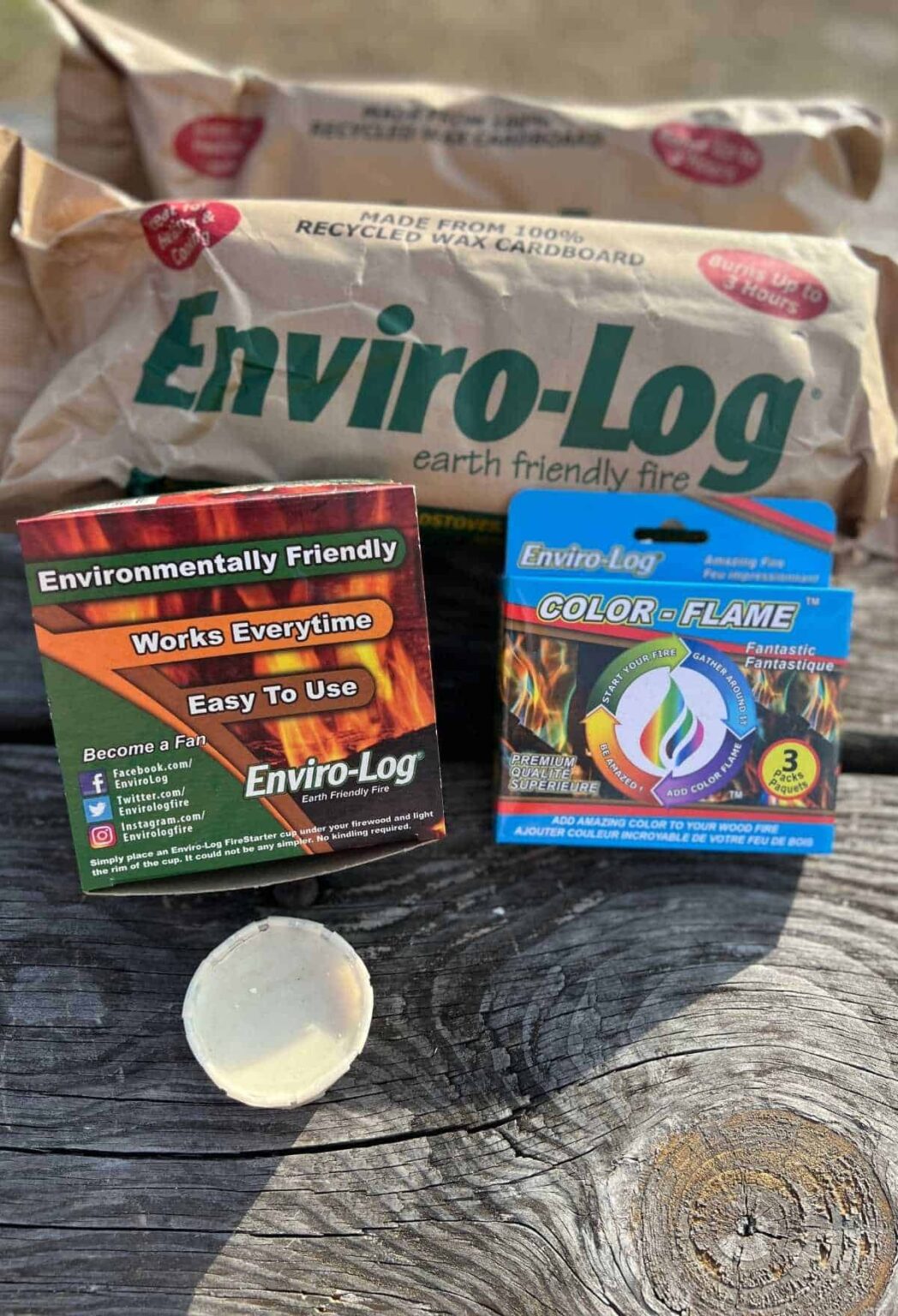 Burn safe with Enviro-logs Its Illegal to Transport Firewood