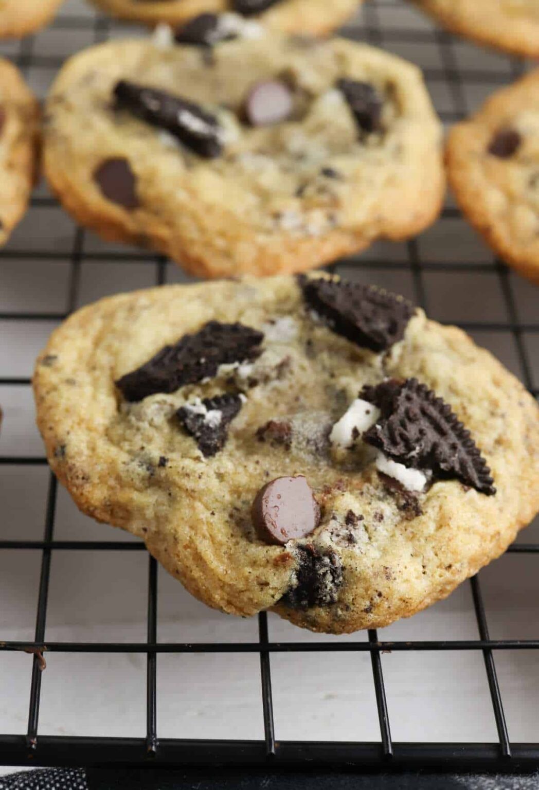Crushed Oreo Chocolate Chip Cookies Recipe - Dine Dream Discover