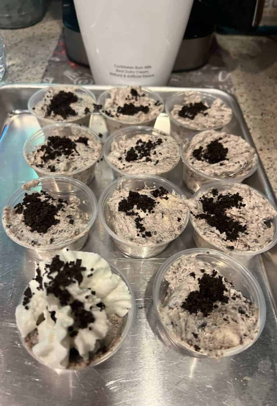 Cookies and Cream OREO Pudding Shots - Dine Dream Discover