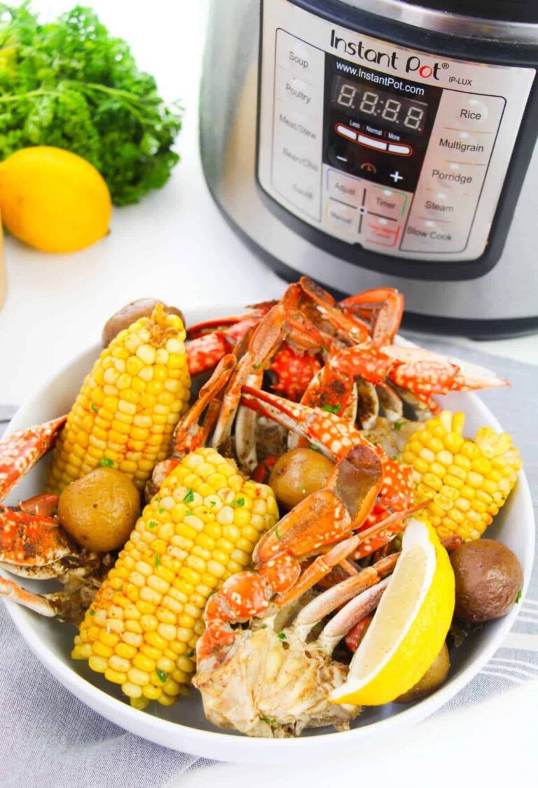 Easy Instant Pot Crab Boil Recipe - Dine Dream Discover
